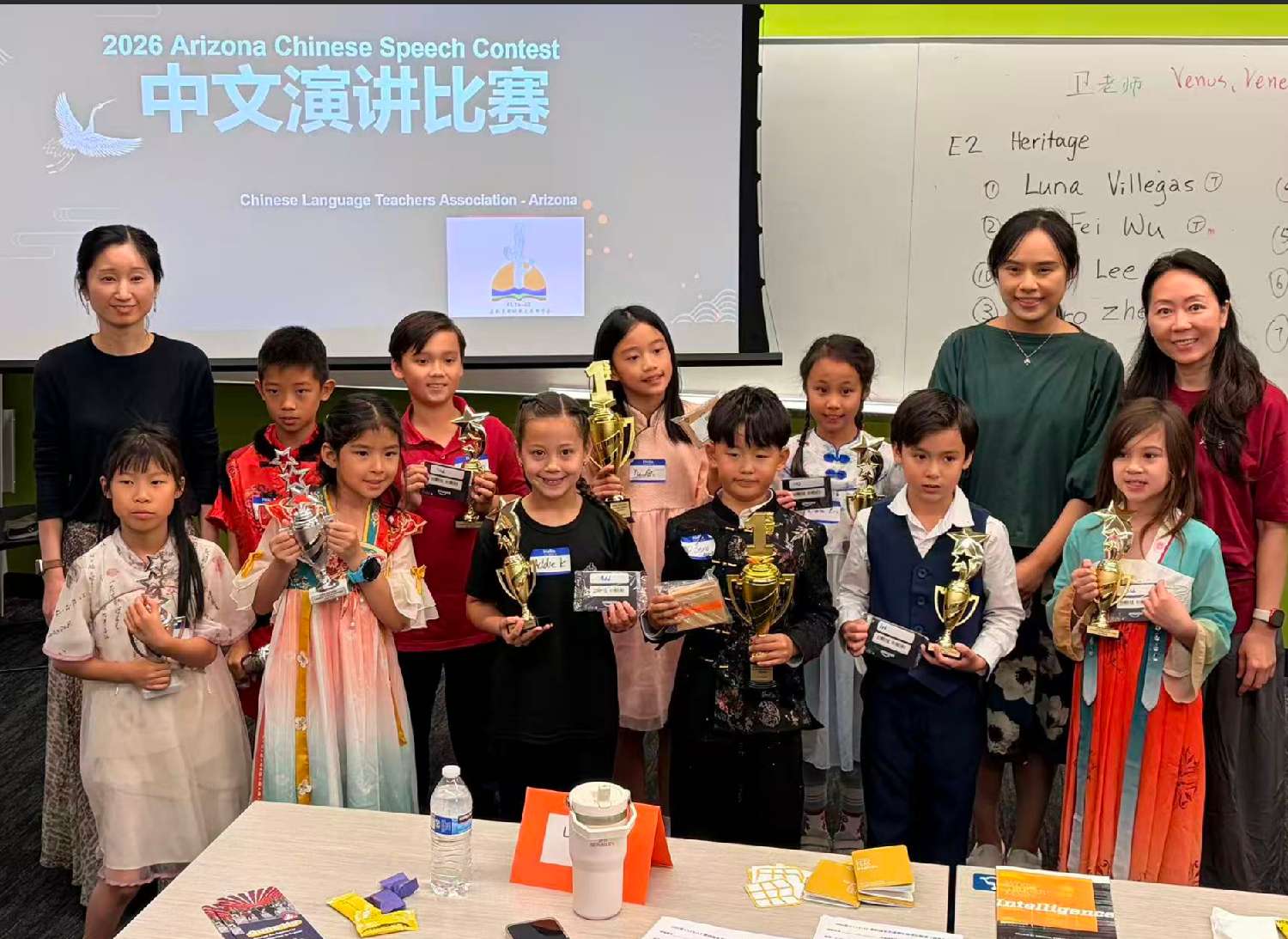 第四届亚利桑那州中文教师学会（CLTA-AZ）中文演讲比赛圆满举行 首次增设大学组